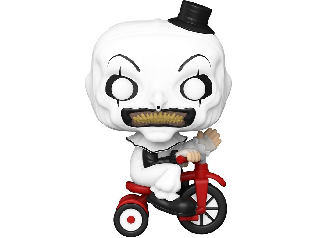 Funko Terrifier Pop! Movies Art The Clown With Bike Vinyl Figure ...